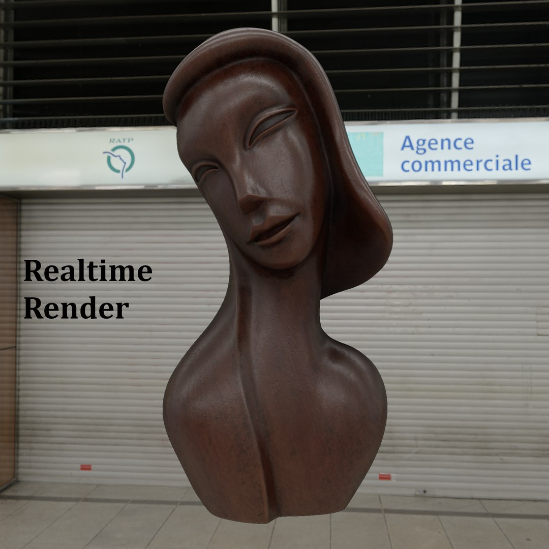 3D decorational asset sculpture model - TurboSquid 1435123