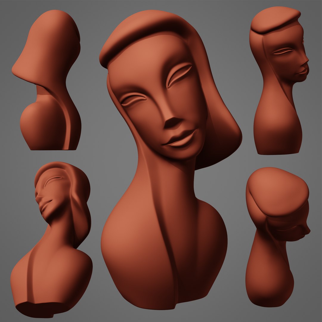 3D decorational asset sculpture model - TurboSquid 1435123