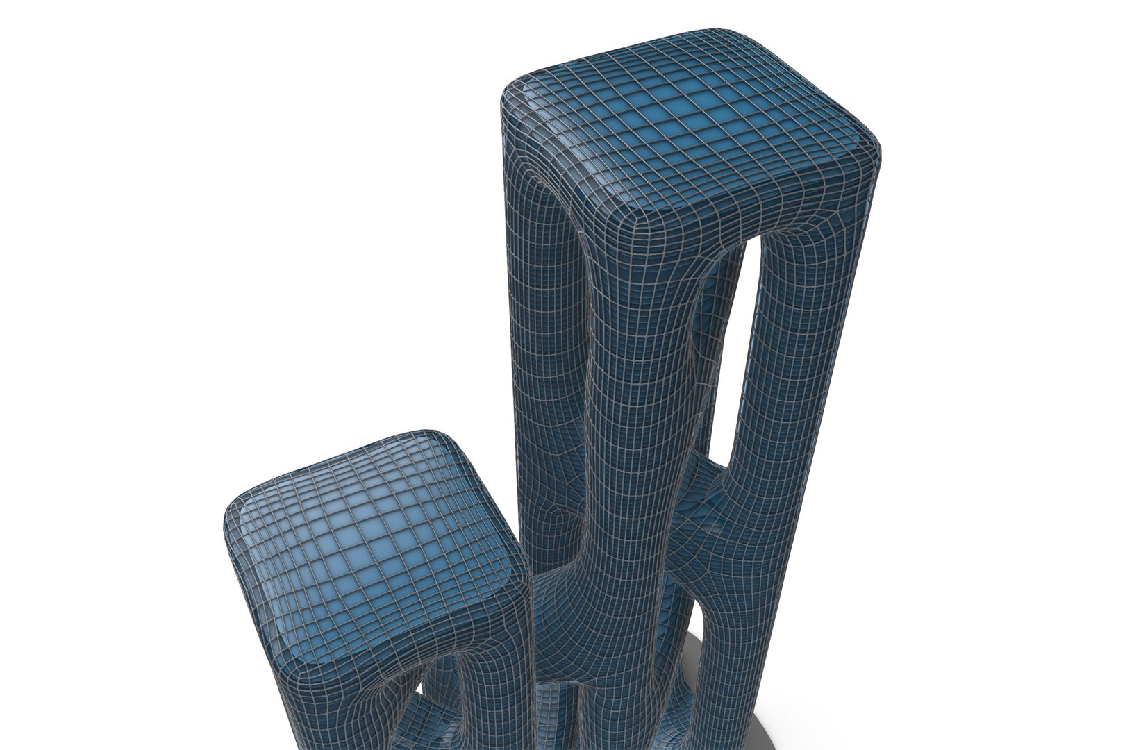 Multi Linked Twin Towers Model - TurboSquid 2047382