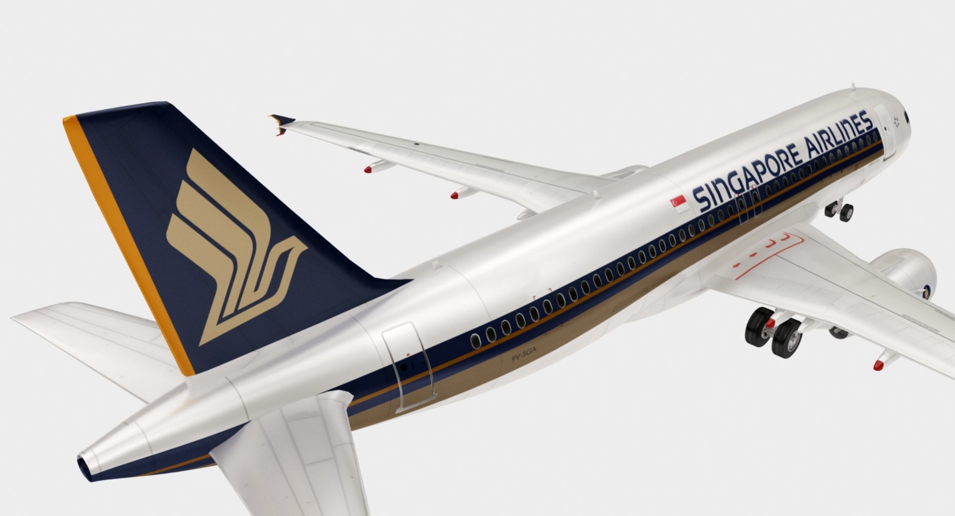 3D realistic airbus a320 01 model - TurboSquid 1475993