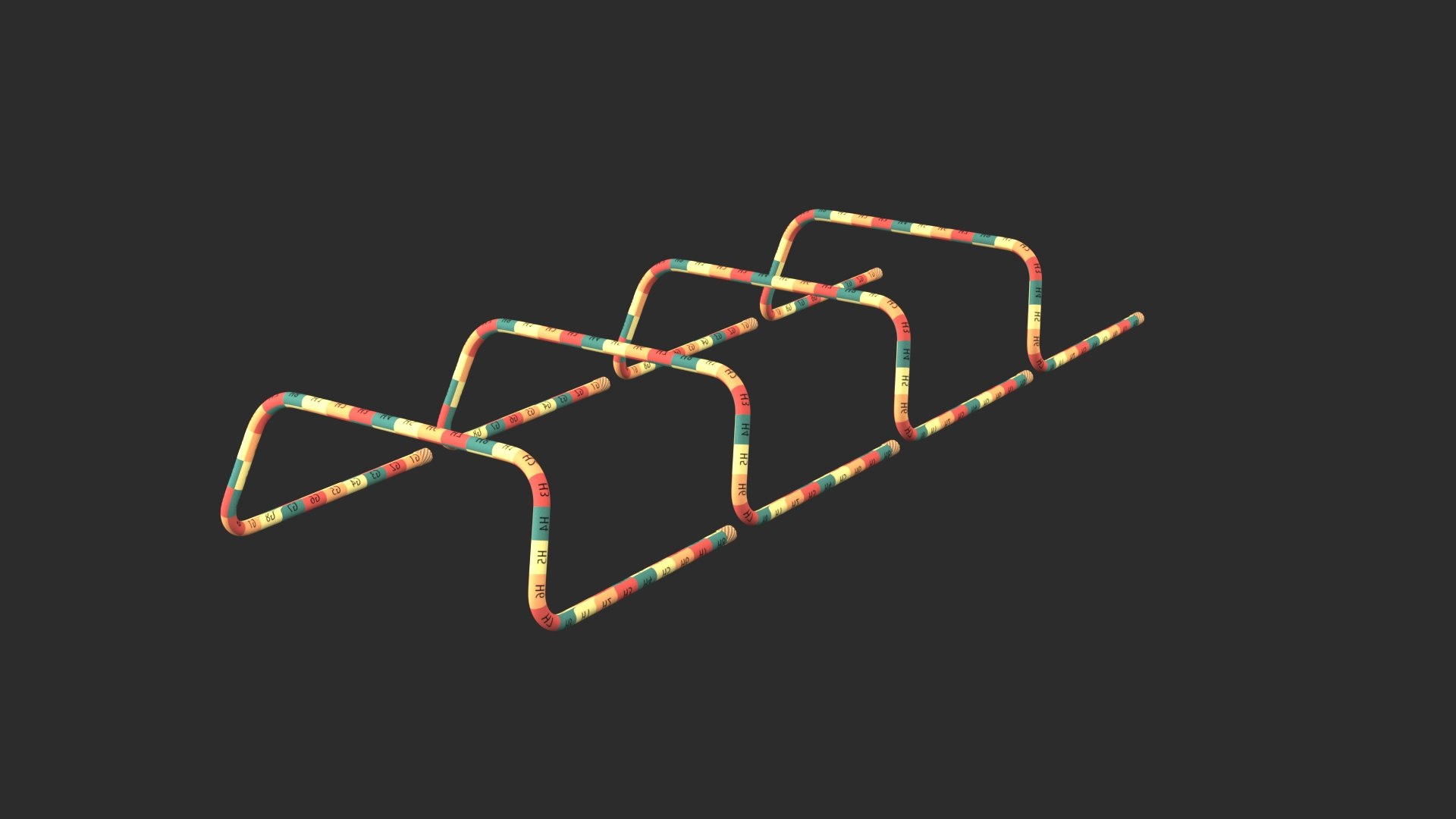 Hurdle 3D Model - TurboSquid 1934436