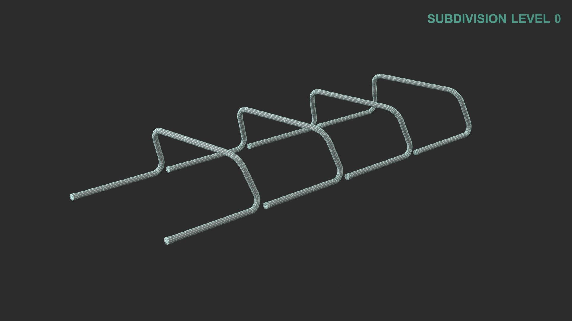 Hurdle 3D model - TurboSquid 1934436