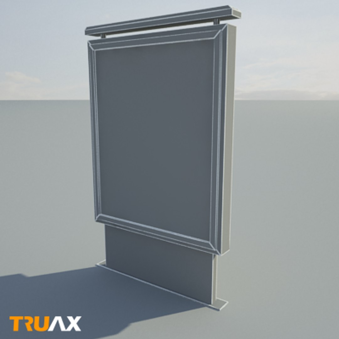 3d Model Studios Street Sign