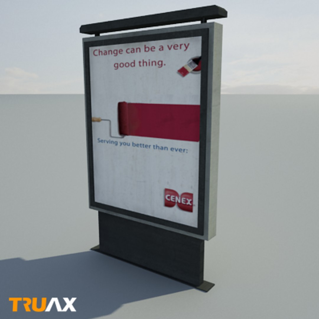 3d Model Studios Street Sign