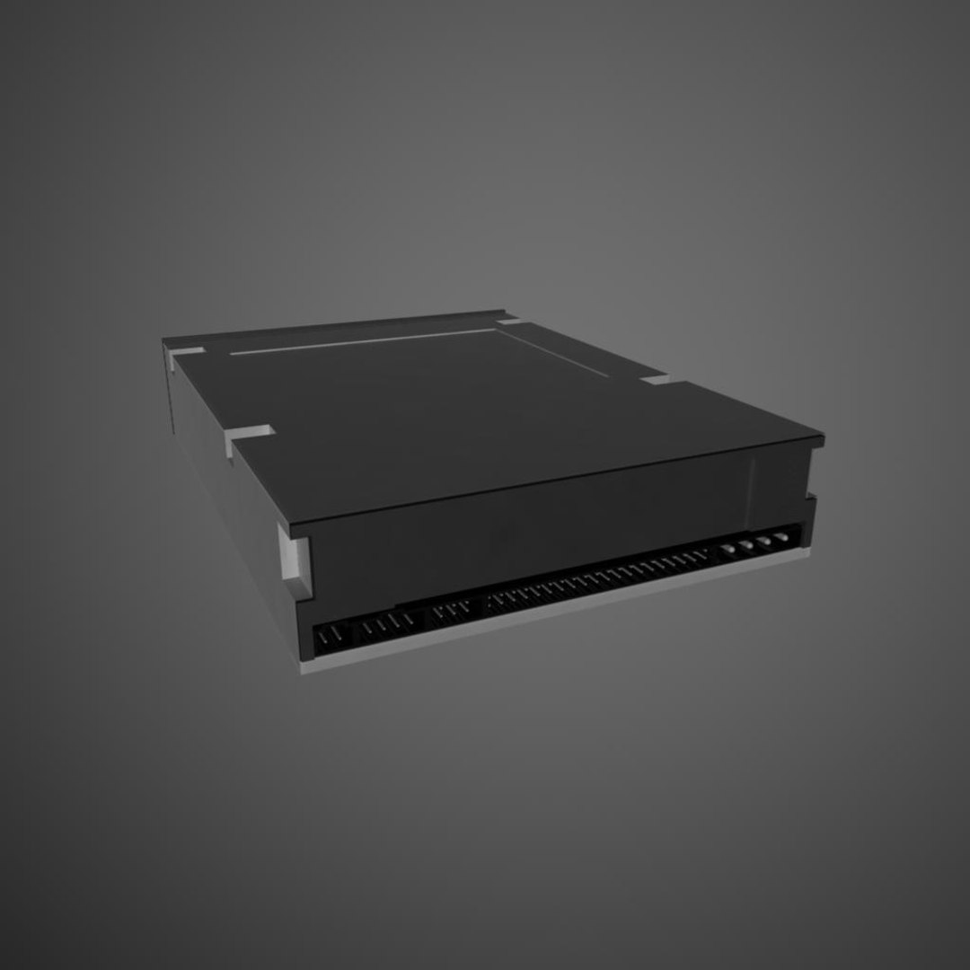 3d Model Cd Drive