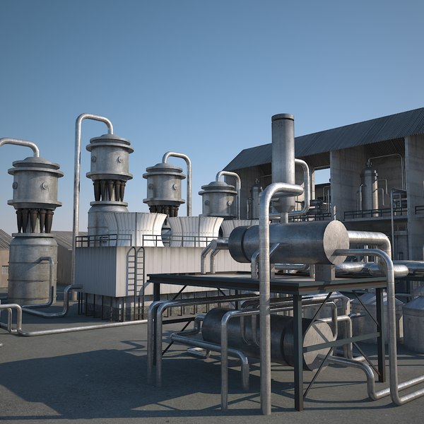 Refinery 3D Models for Download | TurboSquid
