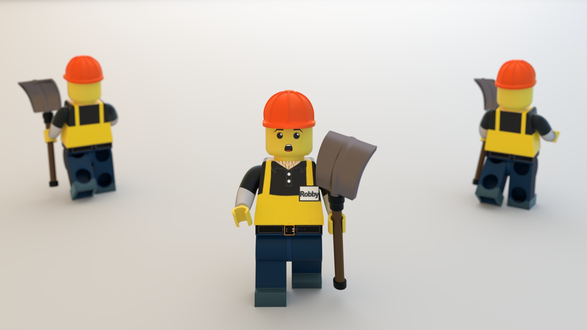 3D Model Lego Worker Robby - TurboSquid 1797656