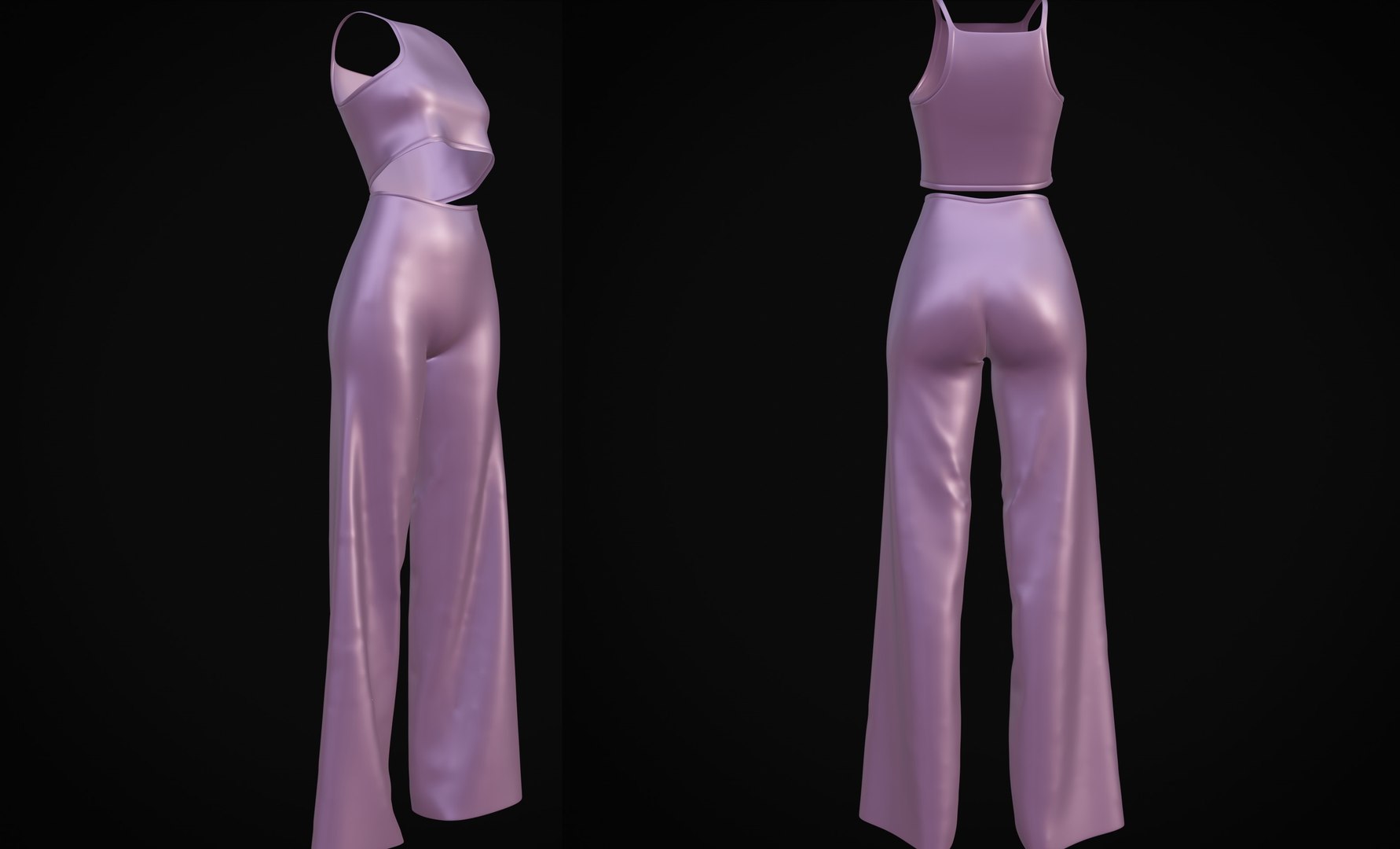 3D Female Outfit Model - TurboSquid 1662925