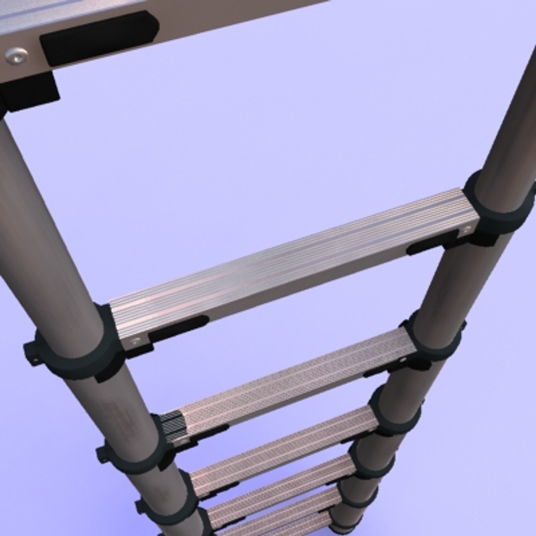 3d Telescopic Ladder Model