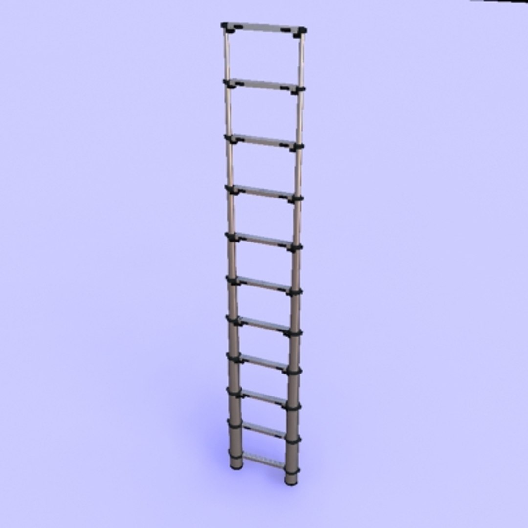 3d Telescopic Ladder Model