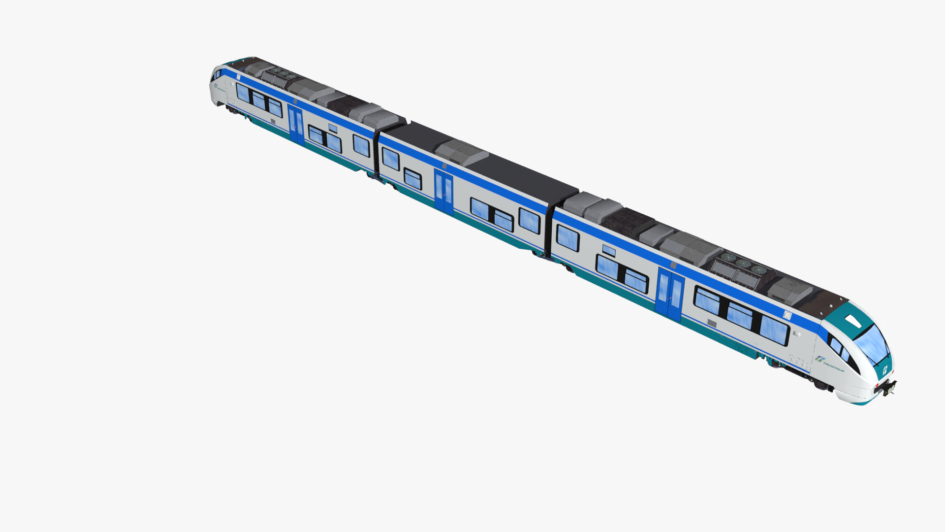 3D Coradia Meridian W - Fs Aln 501 Minuetto - Etr 245 - Trenitalia ...