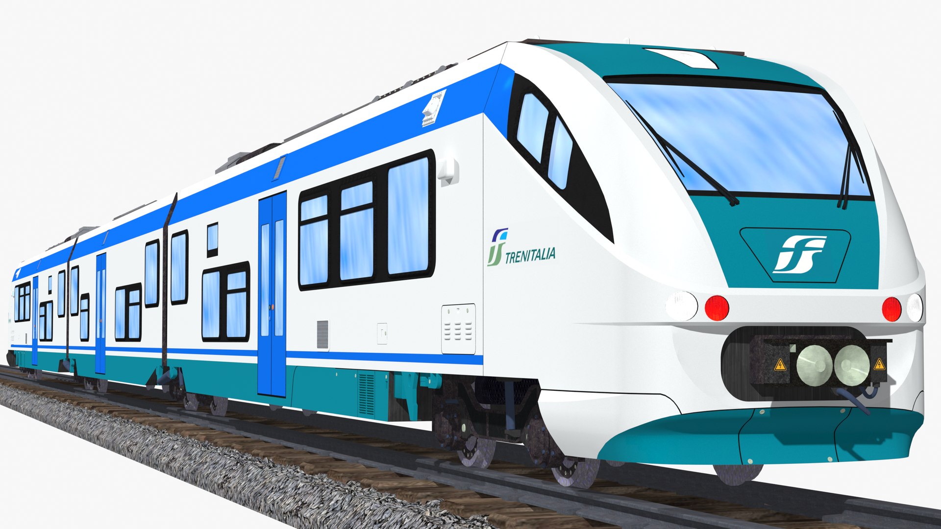 3D Coradia Meridian W - Fs Aln 501 Minuetto - Etr 245 - Trenitalia ...