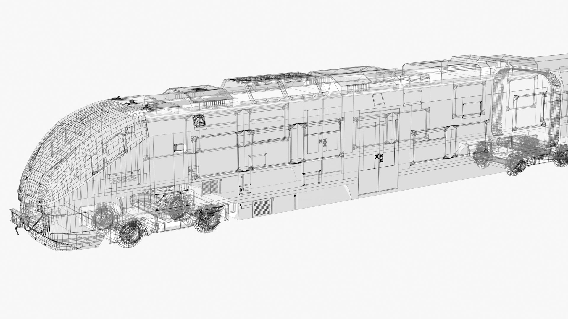 3D Coradia Meridian W - Fs Aln 501 Minuetto - Etr 245 - Trenitalia ...