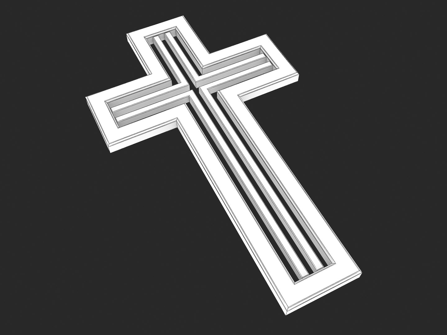 Cross 3D Model - TurboSquid 1474355
