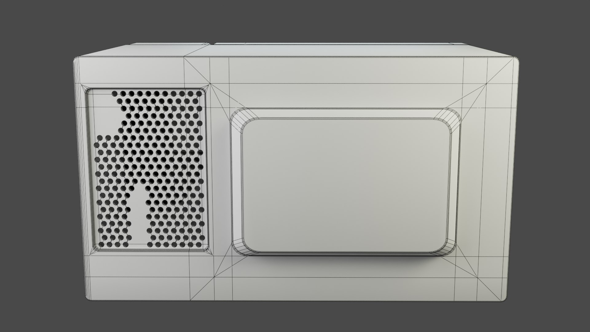 Modern Microwave model - TurboSquid 2105923