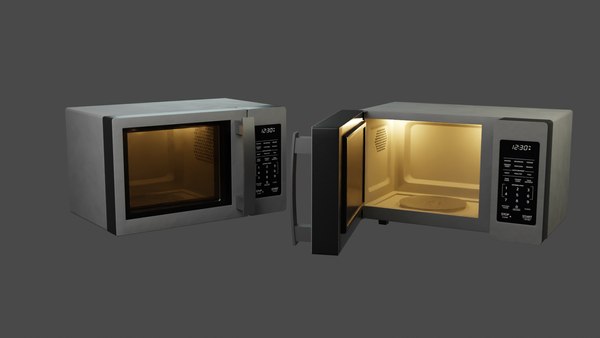 modelo 3d Modern Microwave - TurboSquid 2105923