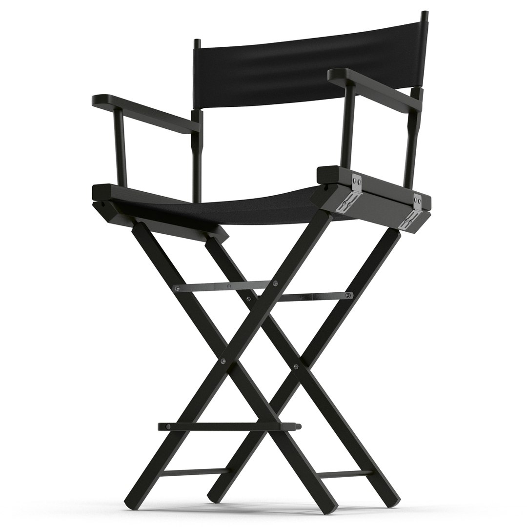 Max Director Chair 2 Black
