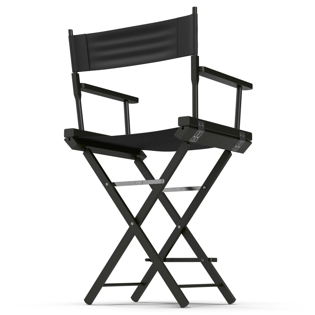 Max Director Chair 2 Black