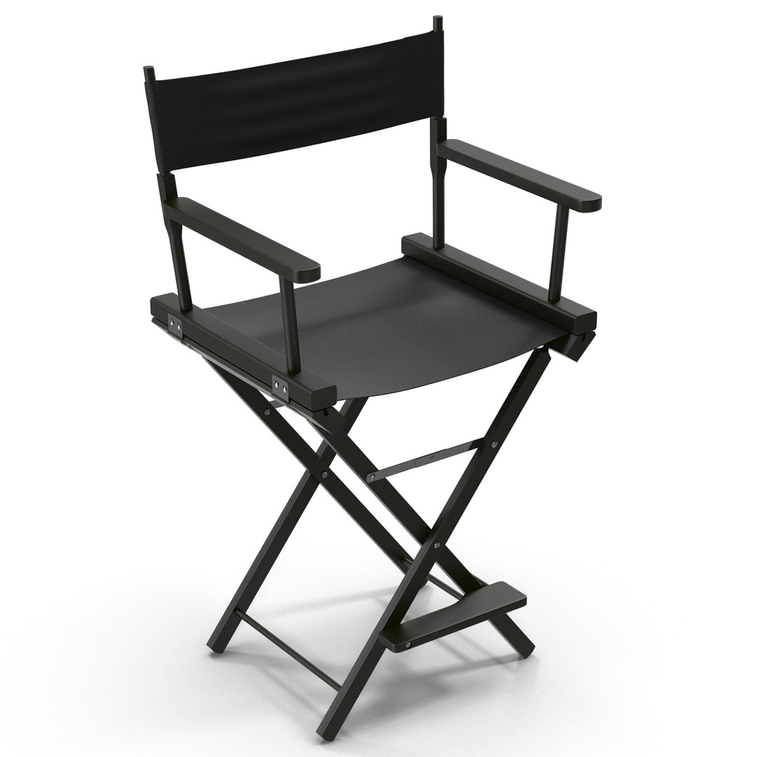 Max Director Chair 2 Black
