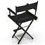 Max Director Chair 2 Black
