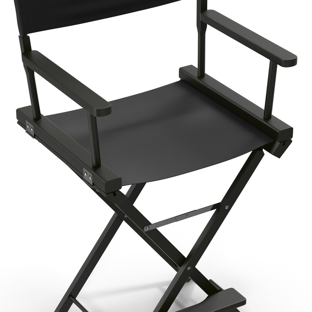 Max Director Chair 2 Black