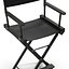 Max Director Chair 2 Black