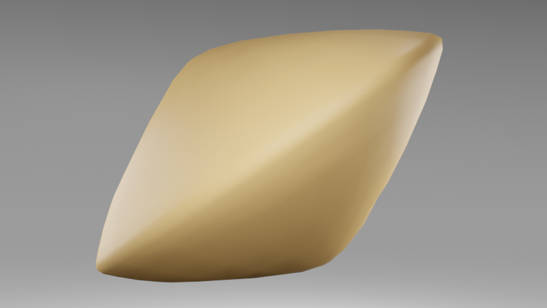 3D Single Almond Model - TurboSquid 2032413