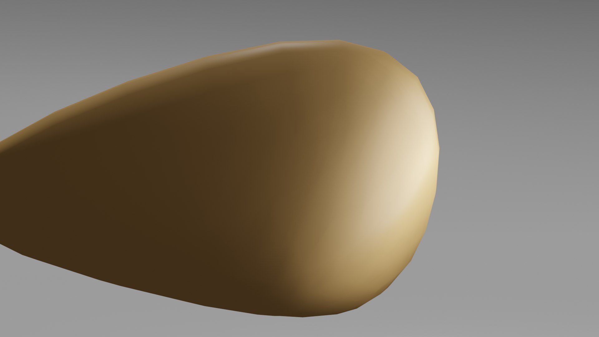 3D Single Almond Model - TurboSquid 2032413