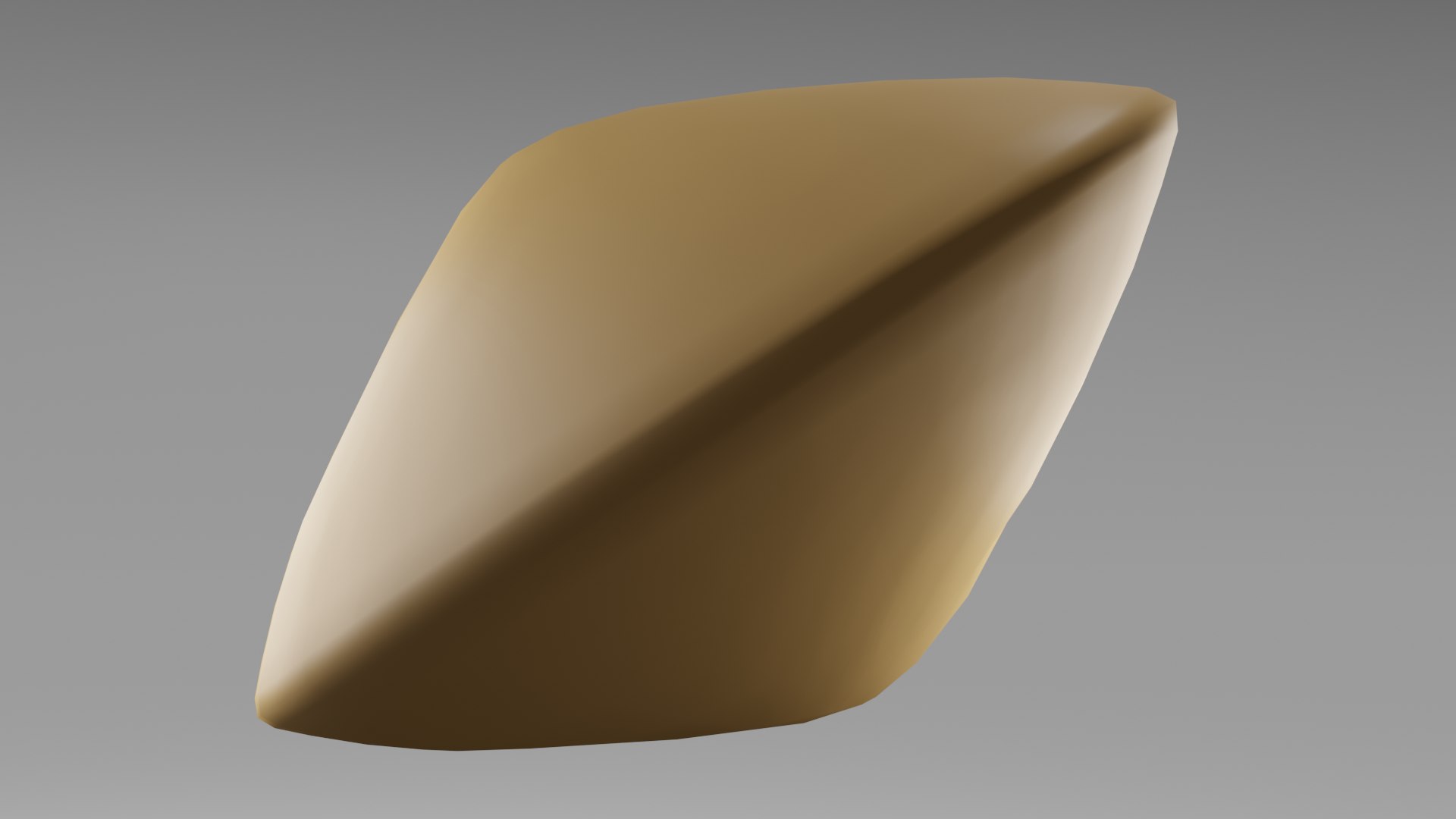 3d Single Almond Model Turbosquid 2032413