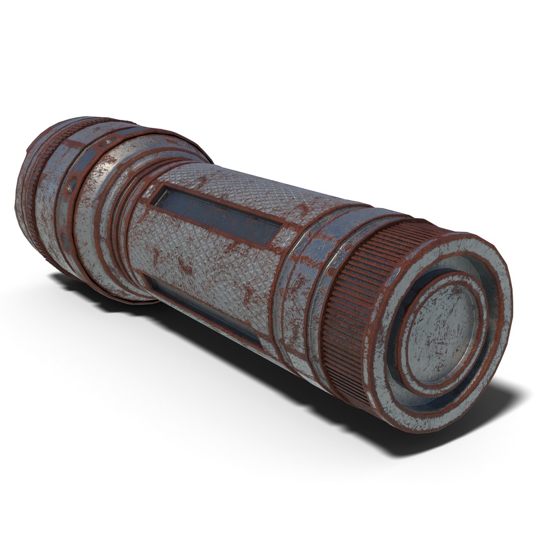 Torch Rusty Realistic 3D Model - TurboSquid 2090644