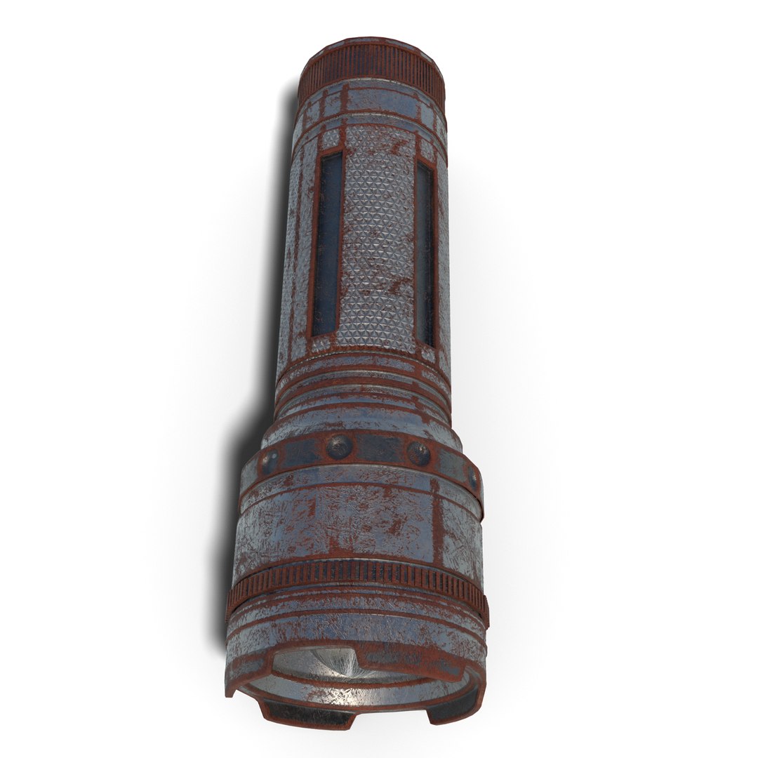 Torch Rusty Realistic 3D Model - TurboSquid 2090644