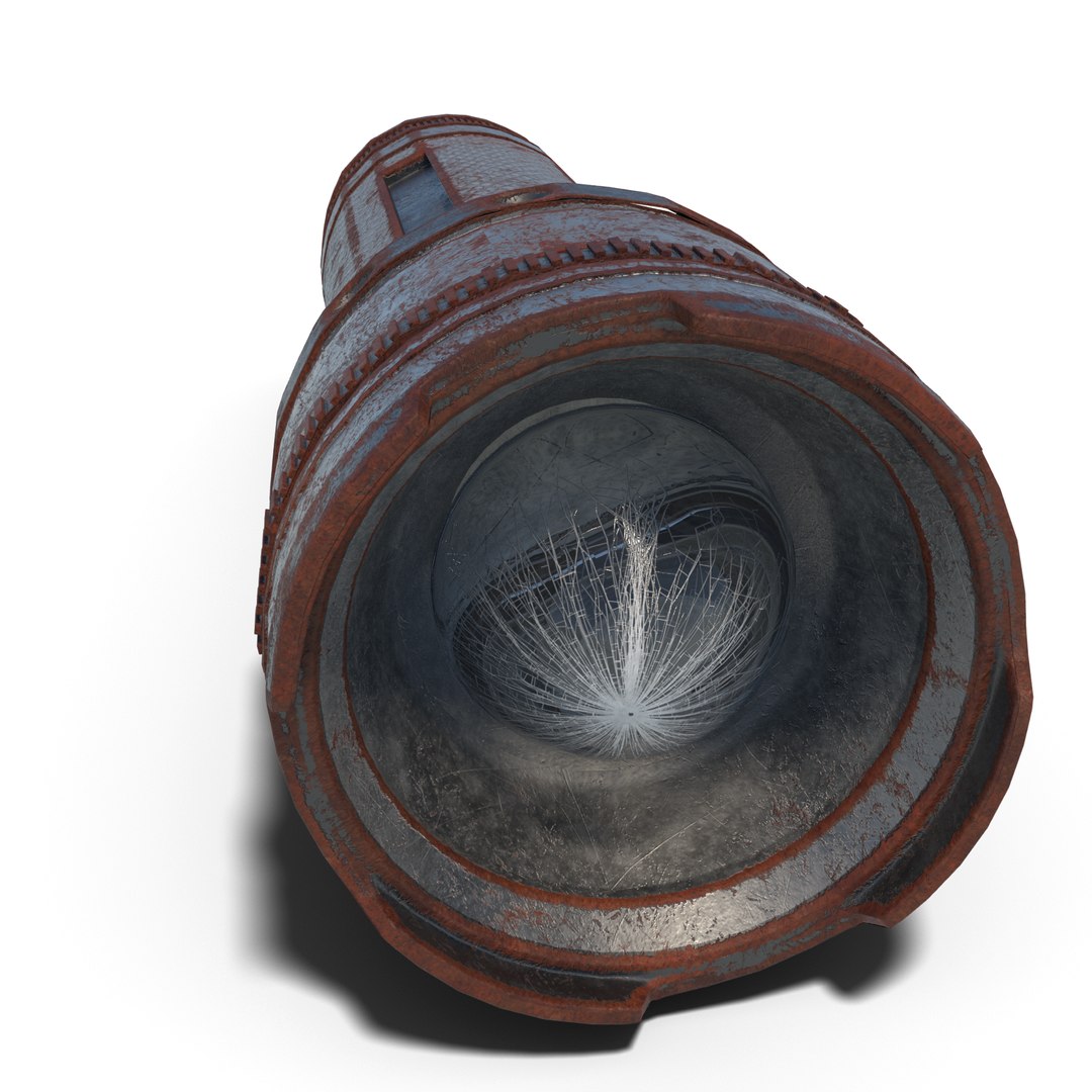 Torch Rusty Realistic 3D Model - TurboSquid 2090644