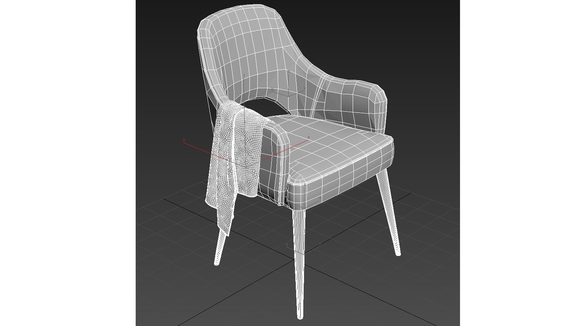 Invisible Collection Damien Langlois Meurinne Sam Armchair 3D Model ...