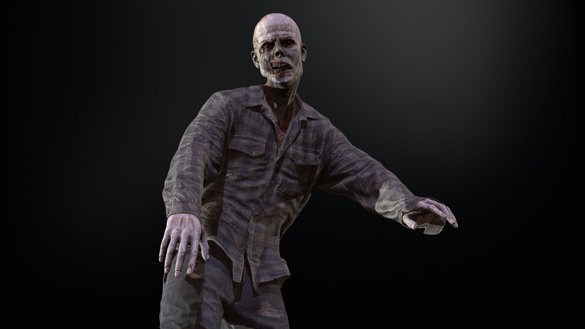 Zombie City 1 3D Model - TurboSquid 2316506