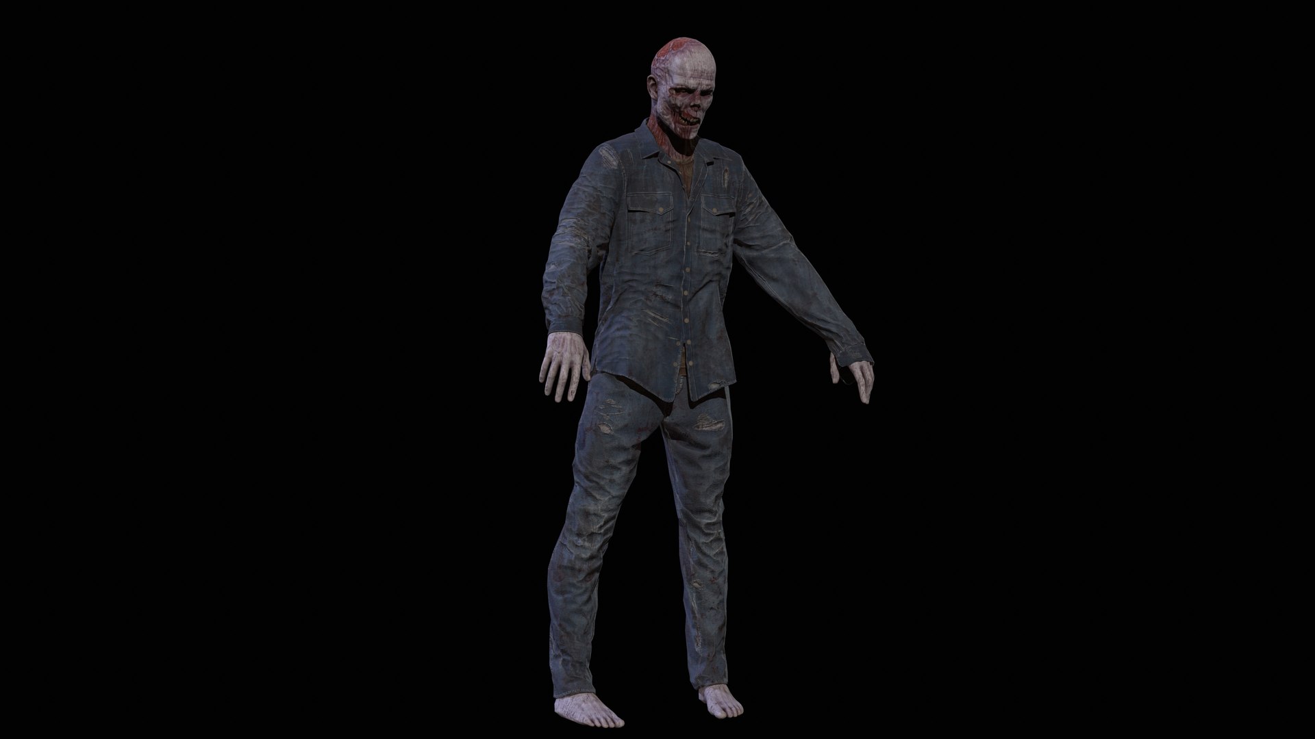 Zombie City 1 3D Model - TurboSquid 2316506