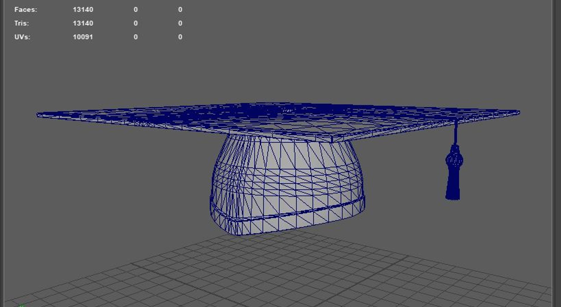 3D Graduation Cap 3D Model - TurboSquid 2339350