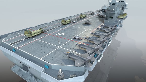 Hms prince wales r09 3D model - TurboSquid 1464990