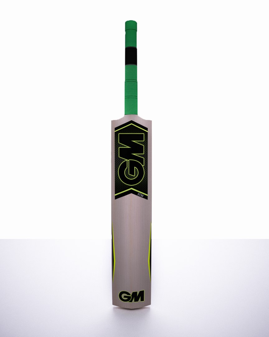 3D Cricket Bat Model - TurboSquid 1366404
