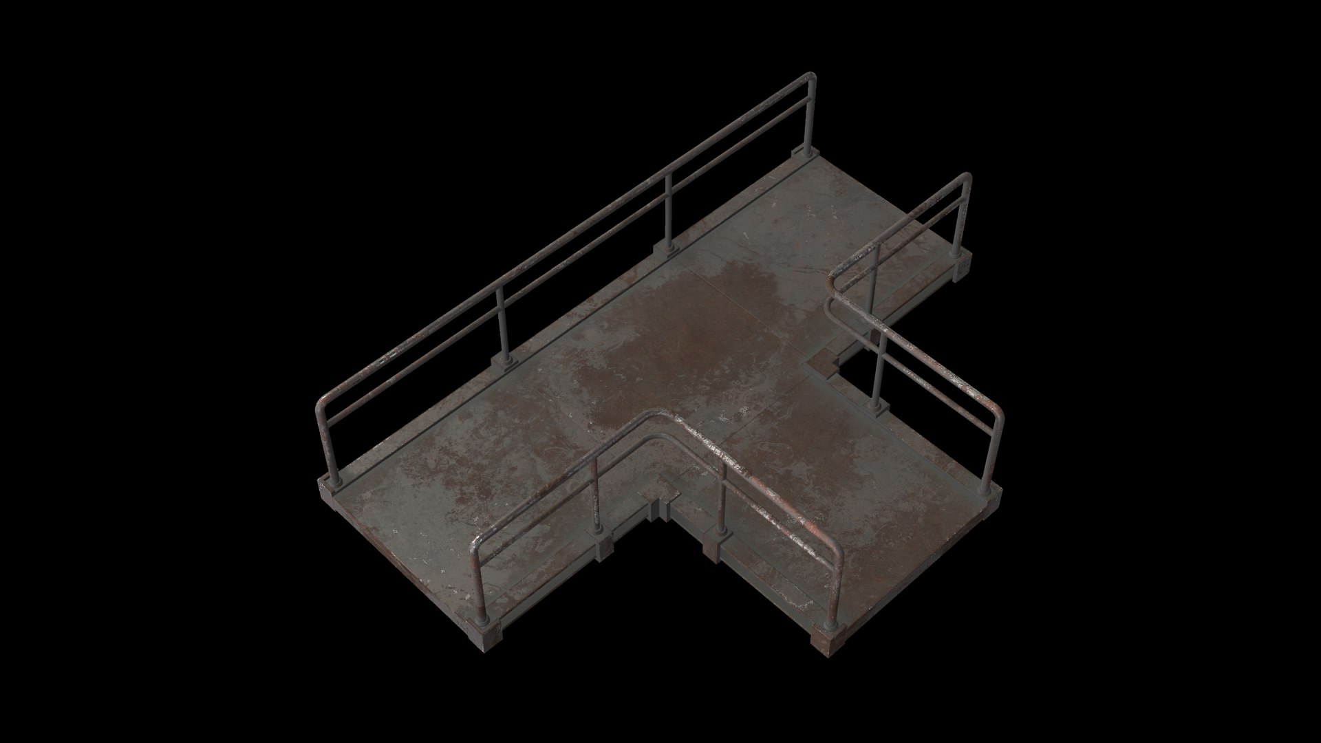 3D Large Platforms 04 Model - TurboSquid 2298635