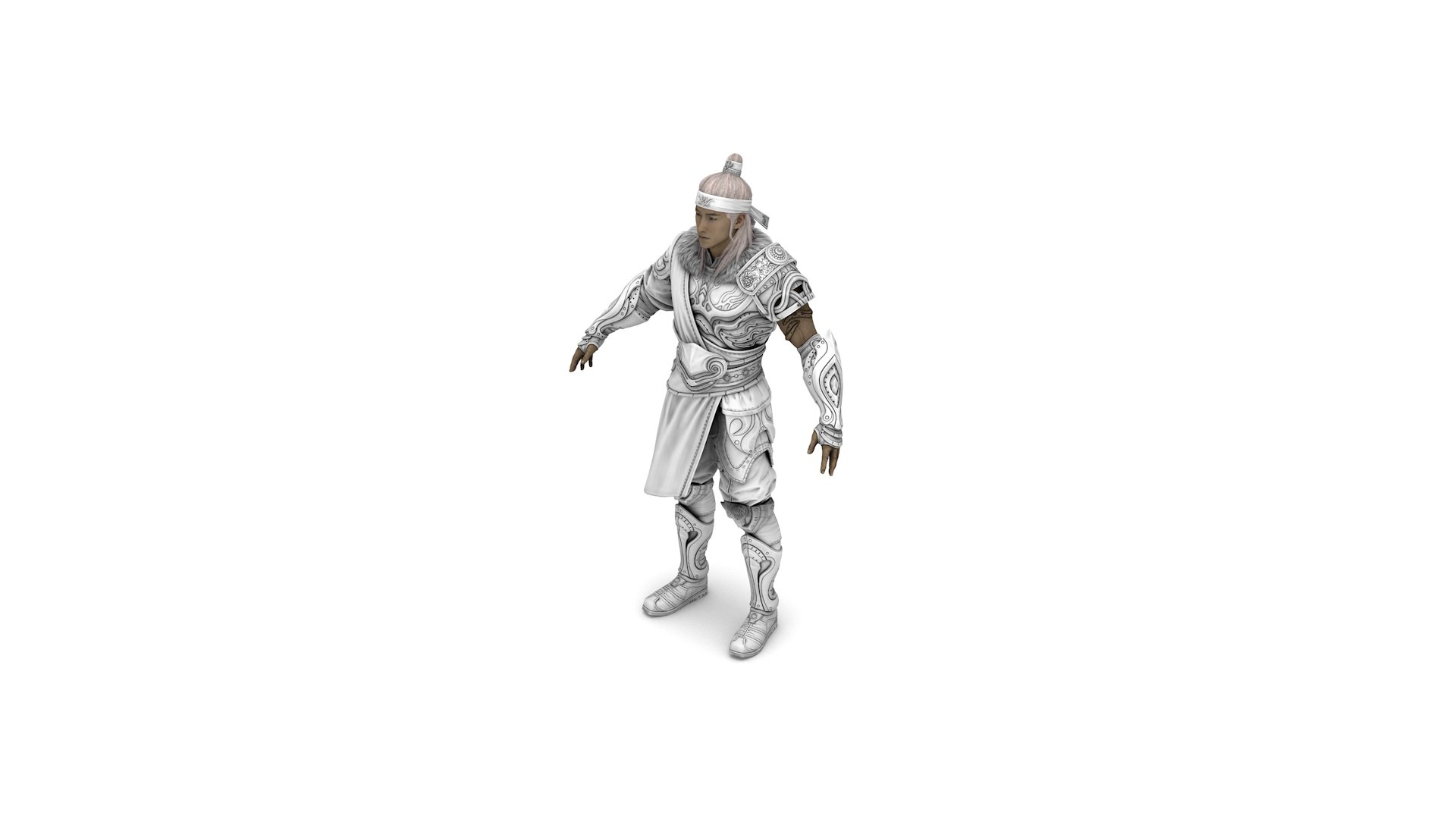 3D Model Kwang Warrior - TurboSquid 2081986