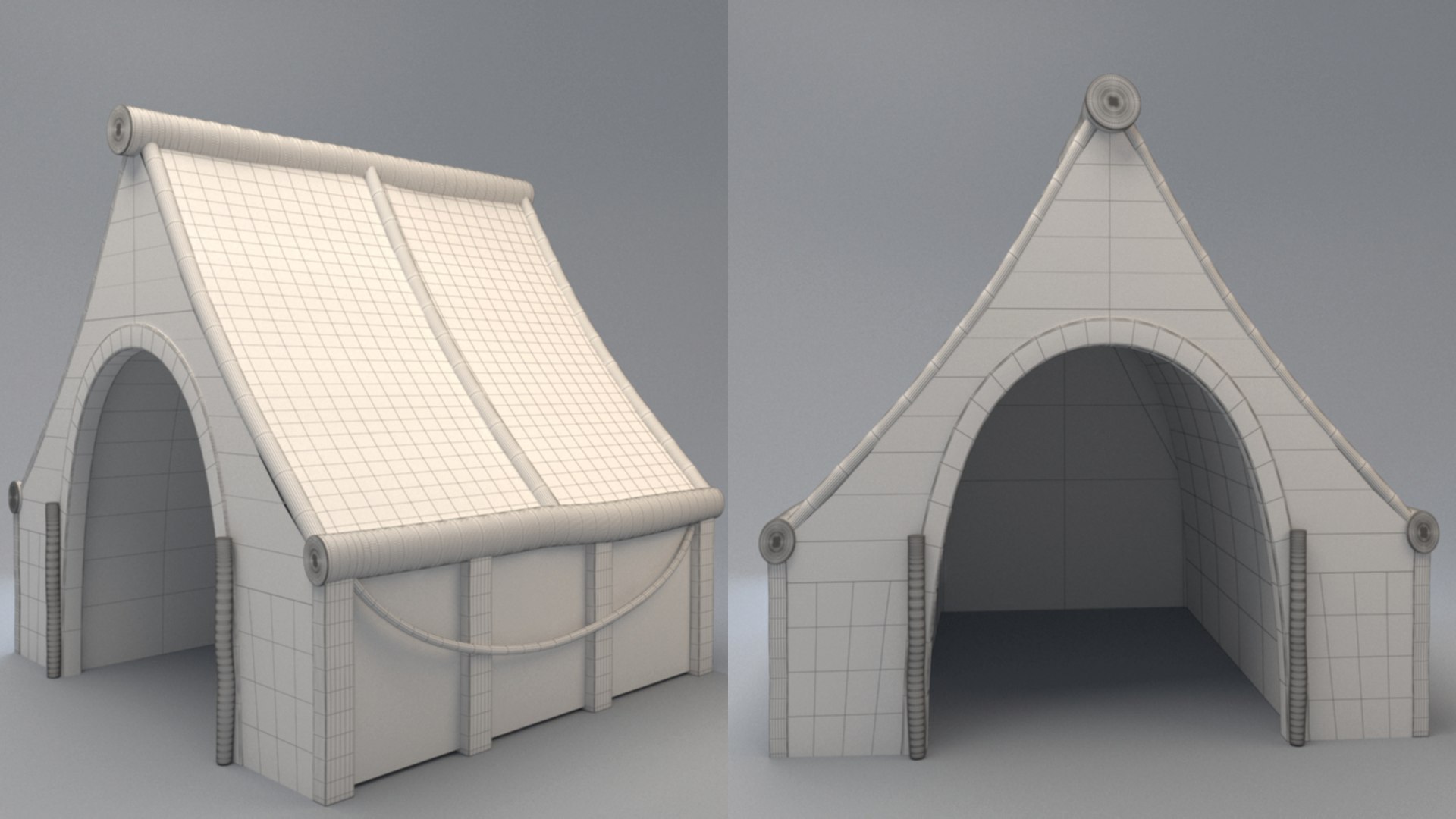 Cabin -Hut 3D Model - TurboSquid 2193769
