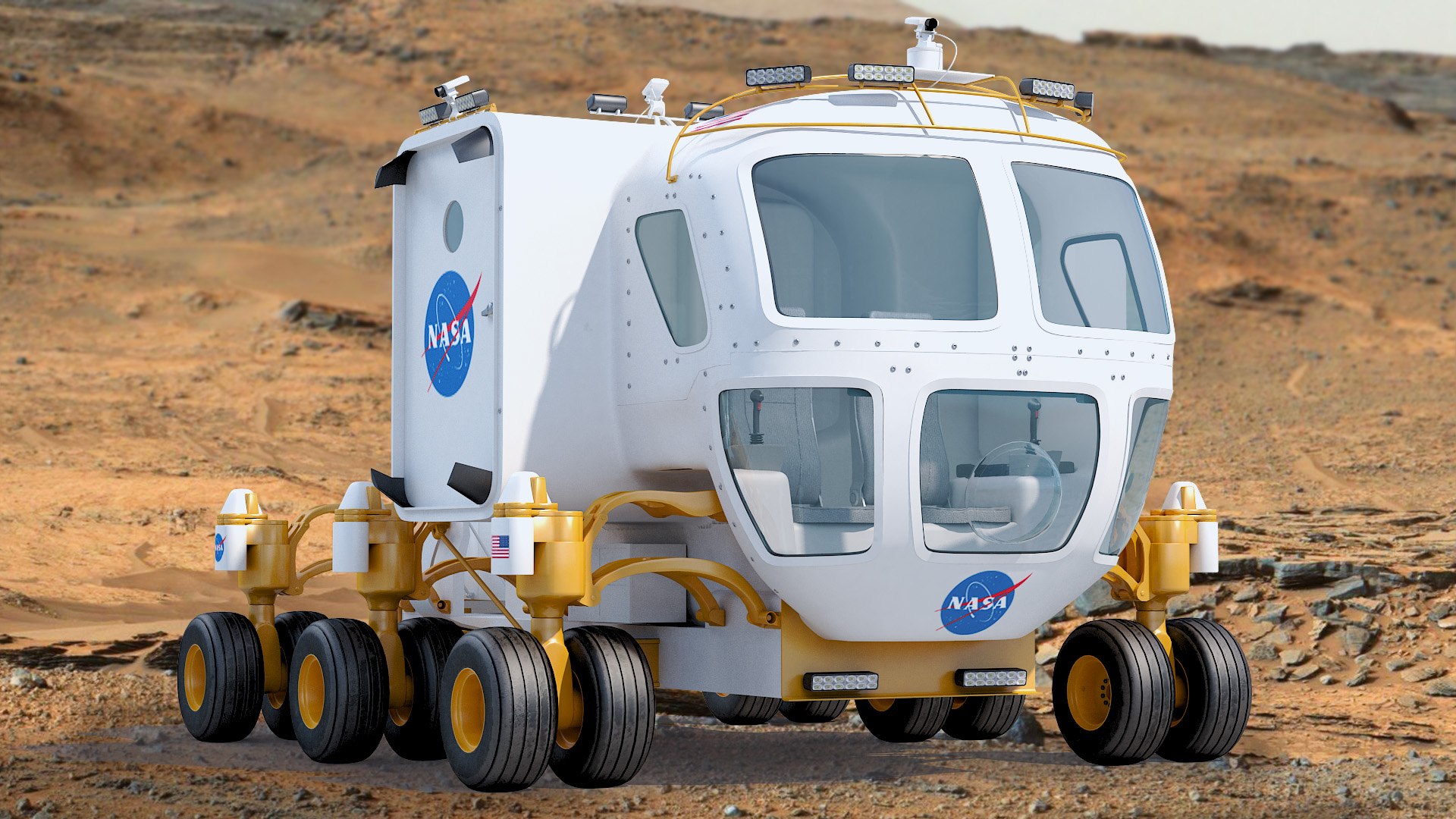 3D Rover NASA SEV Model - TurboSquid 1753792