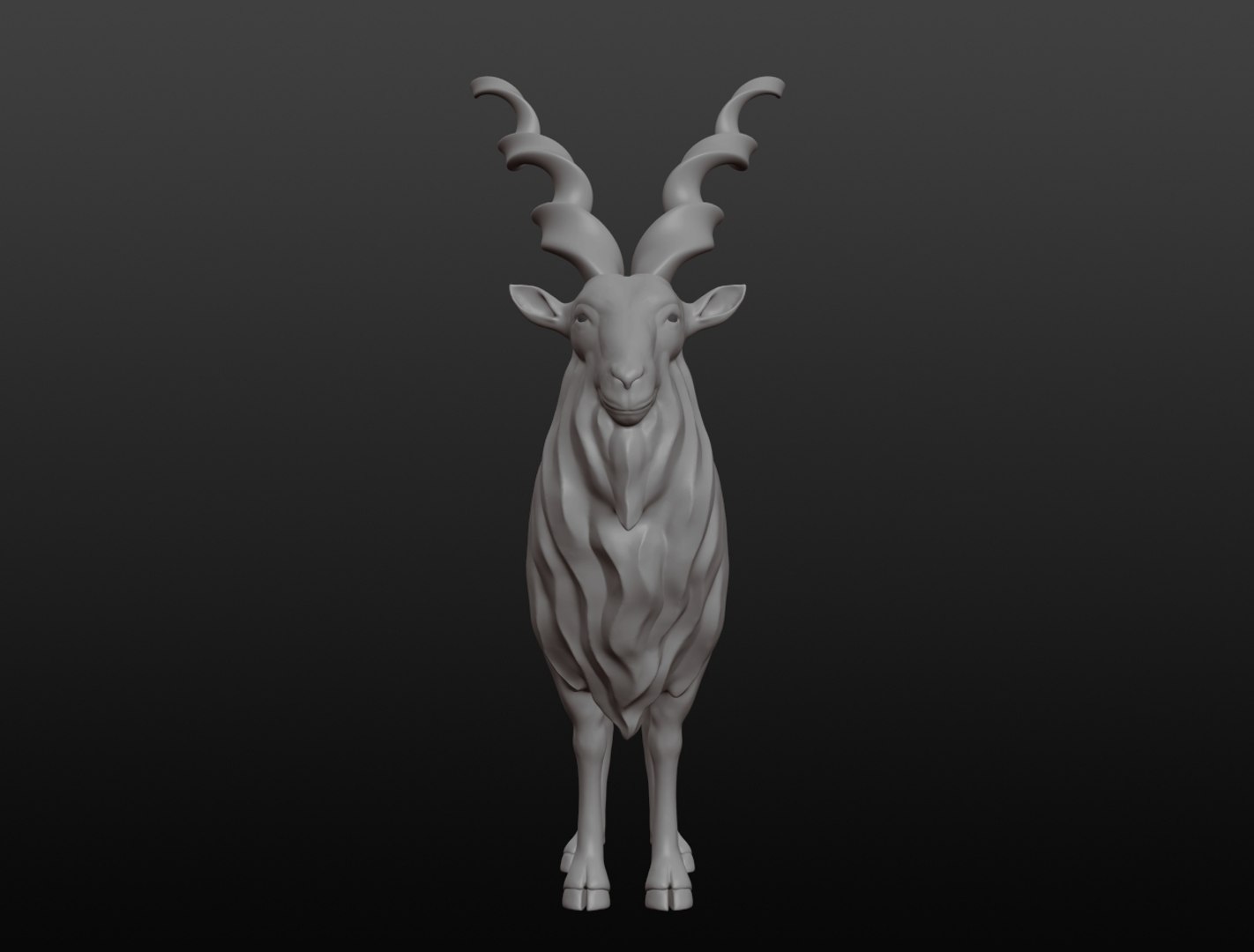 3D Markhor Base Mesh Model - TurboSquid 1462225