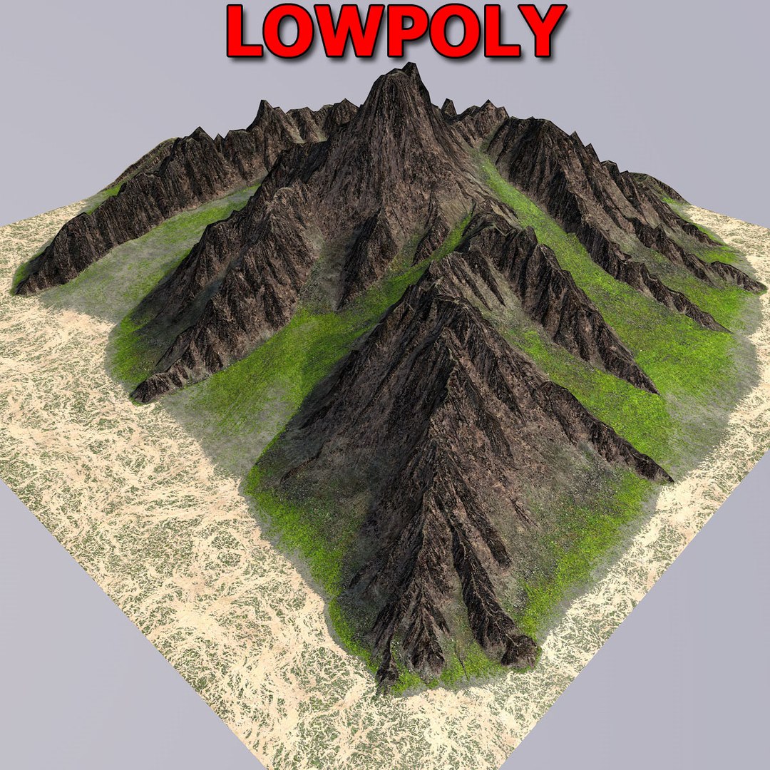 c4d terrain mountain landscape