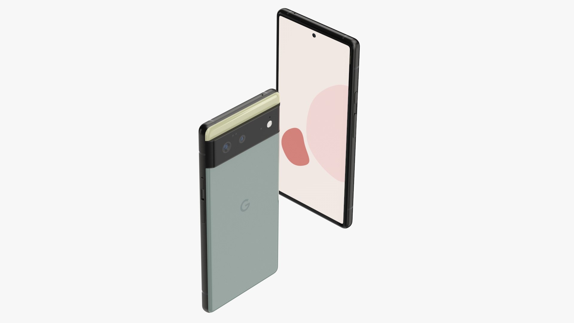 Google Pixel 6 Sorta Sage 3D Model - TurboSquid 1778665