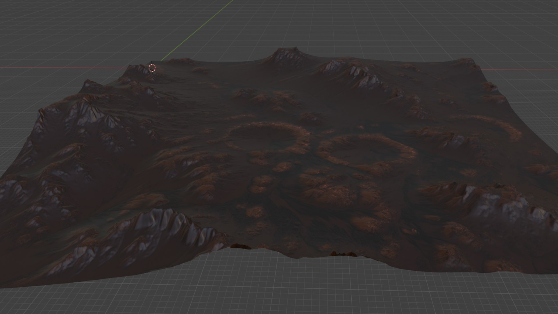 3D Mars Terrain 2 - TurboSquid 2202724