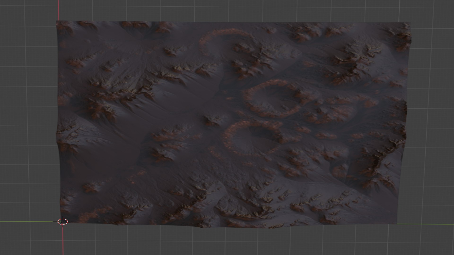 3D Mars Terrain 2 - TurboSquid 2202724