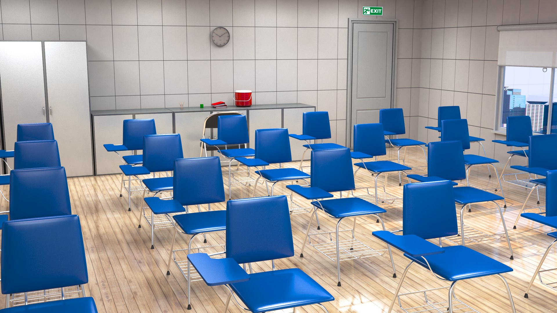3D Classroom - TurboSquid 1840862