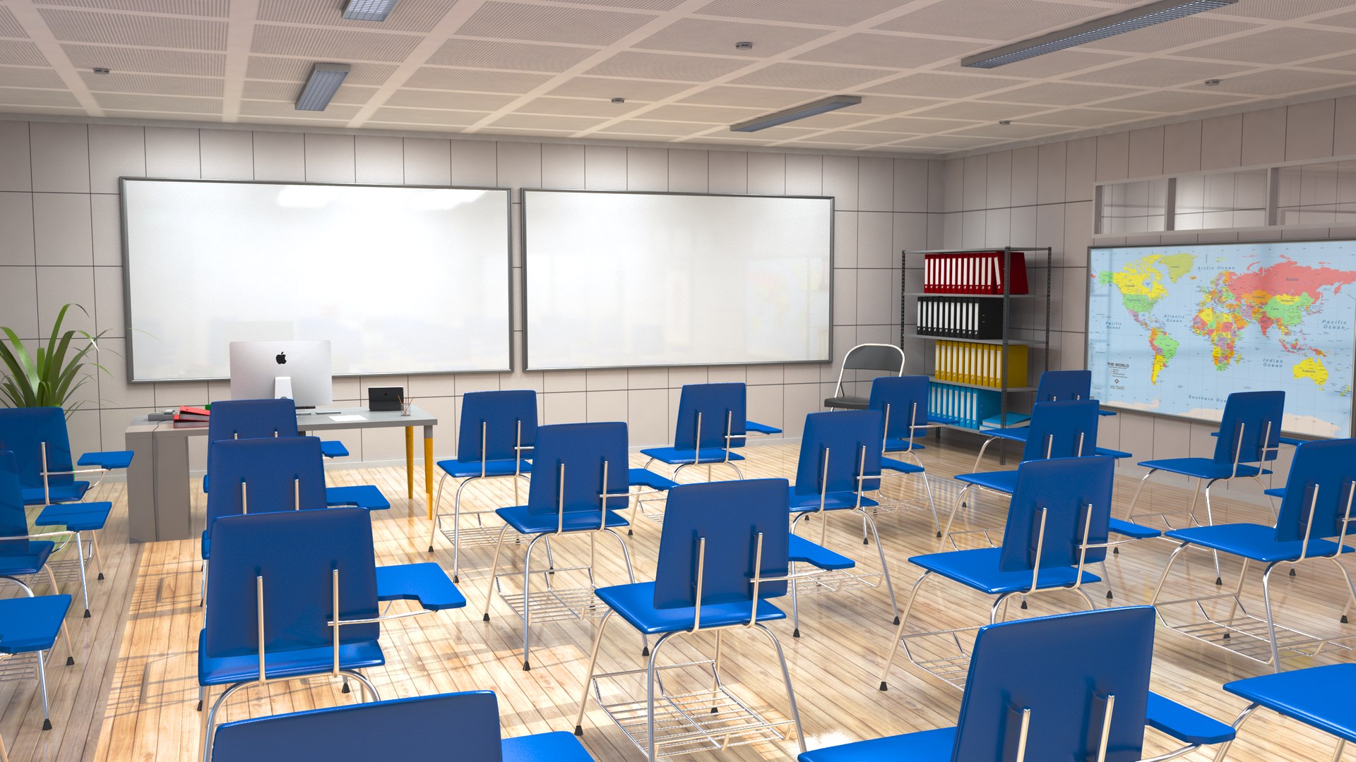 3D Classroom - TurboSquid 1840862