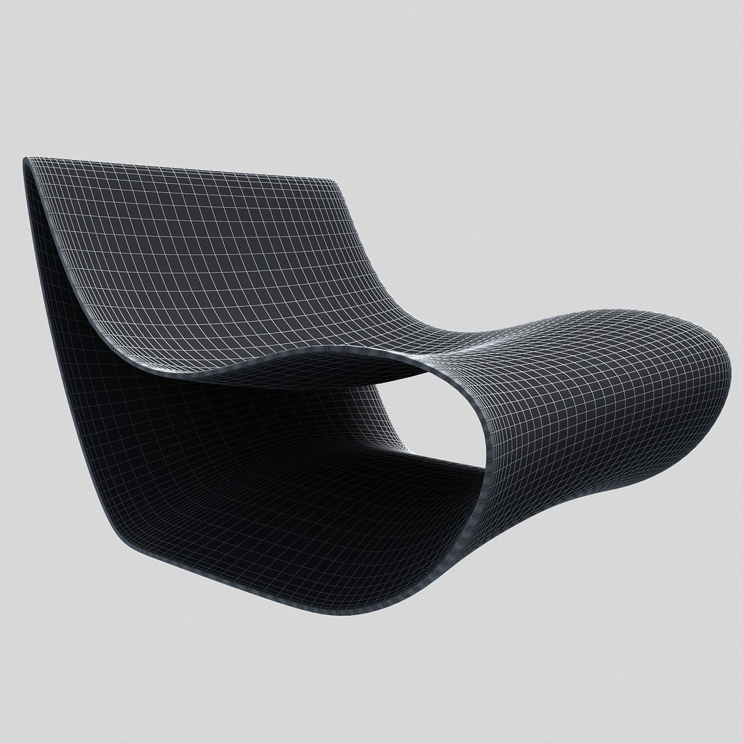 3d Mdf Chair Armchair Model